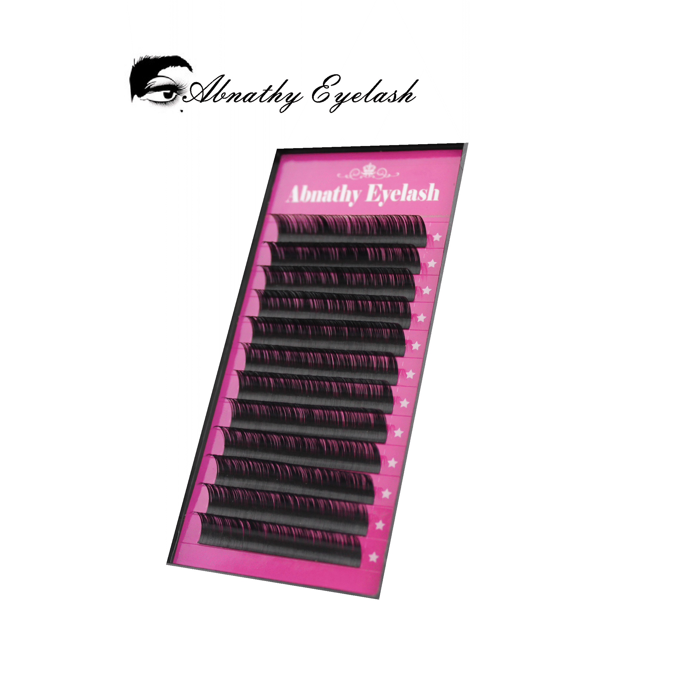 5cases set,ABNATHY high-quality mink eyelash extension,fake eyelash ...