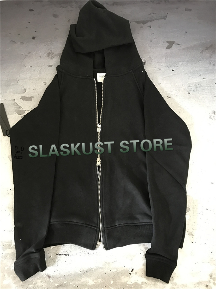 Exclusive Version Side Slit Heavy Weight Full Zip Hoodies Hiddening ...